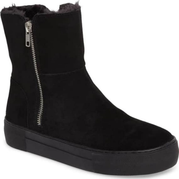 J/SLIDES | Shoes | Jslides Allie Hi Top Platform Faux Fur Sneakers ...